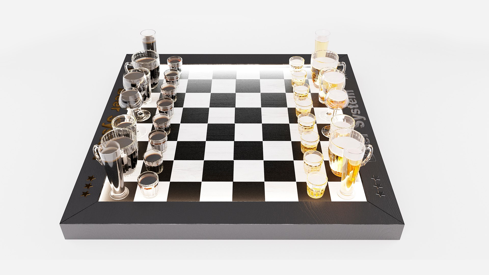 Chess Beer 3D - TurboSquid 1690728