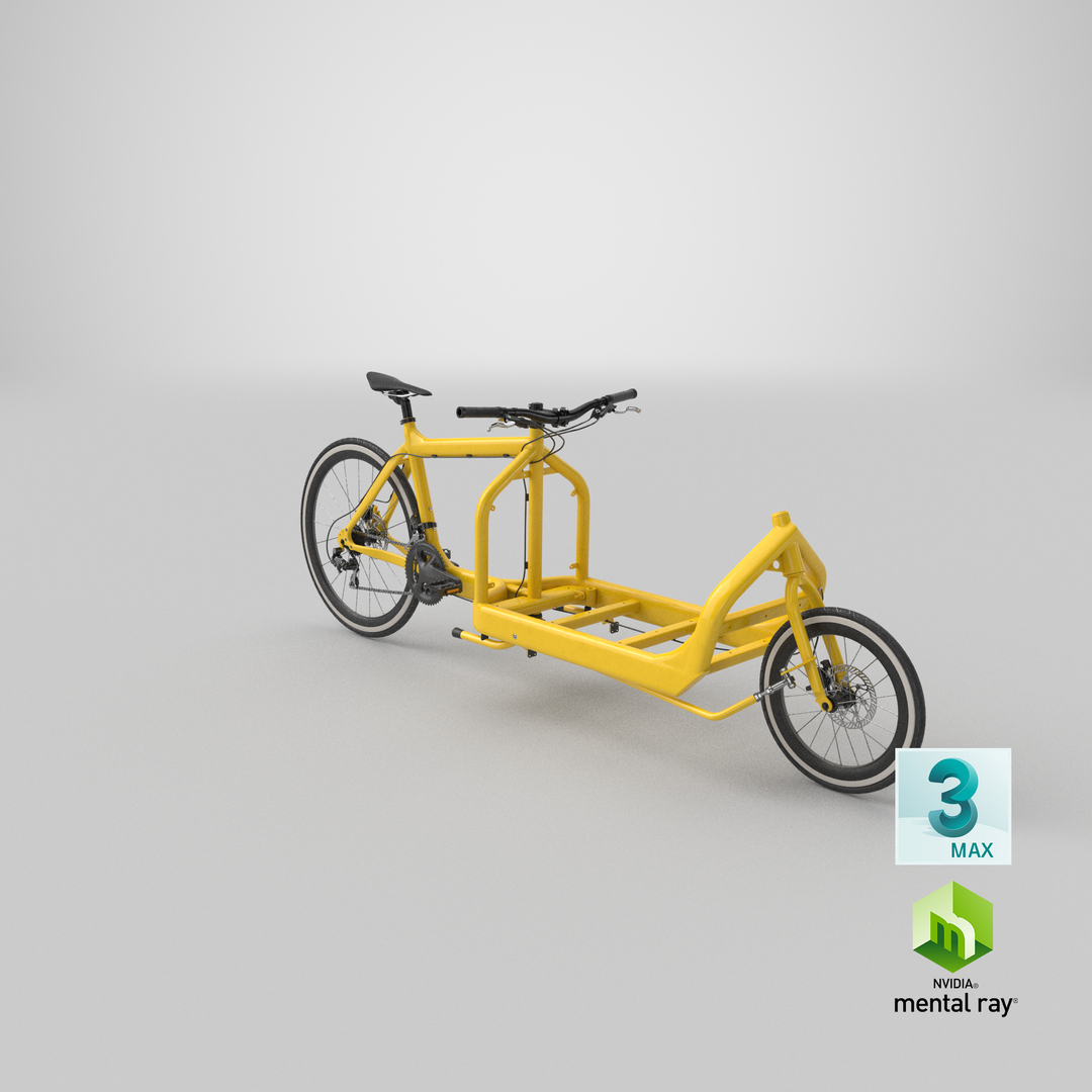 3D cargo bike - TurboSquid 1690530