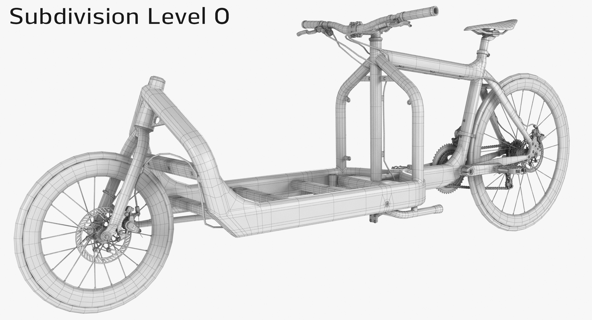 3D cargo bike - TurboSquid 1690530