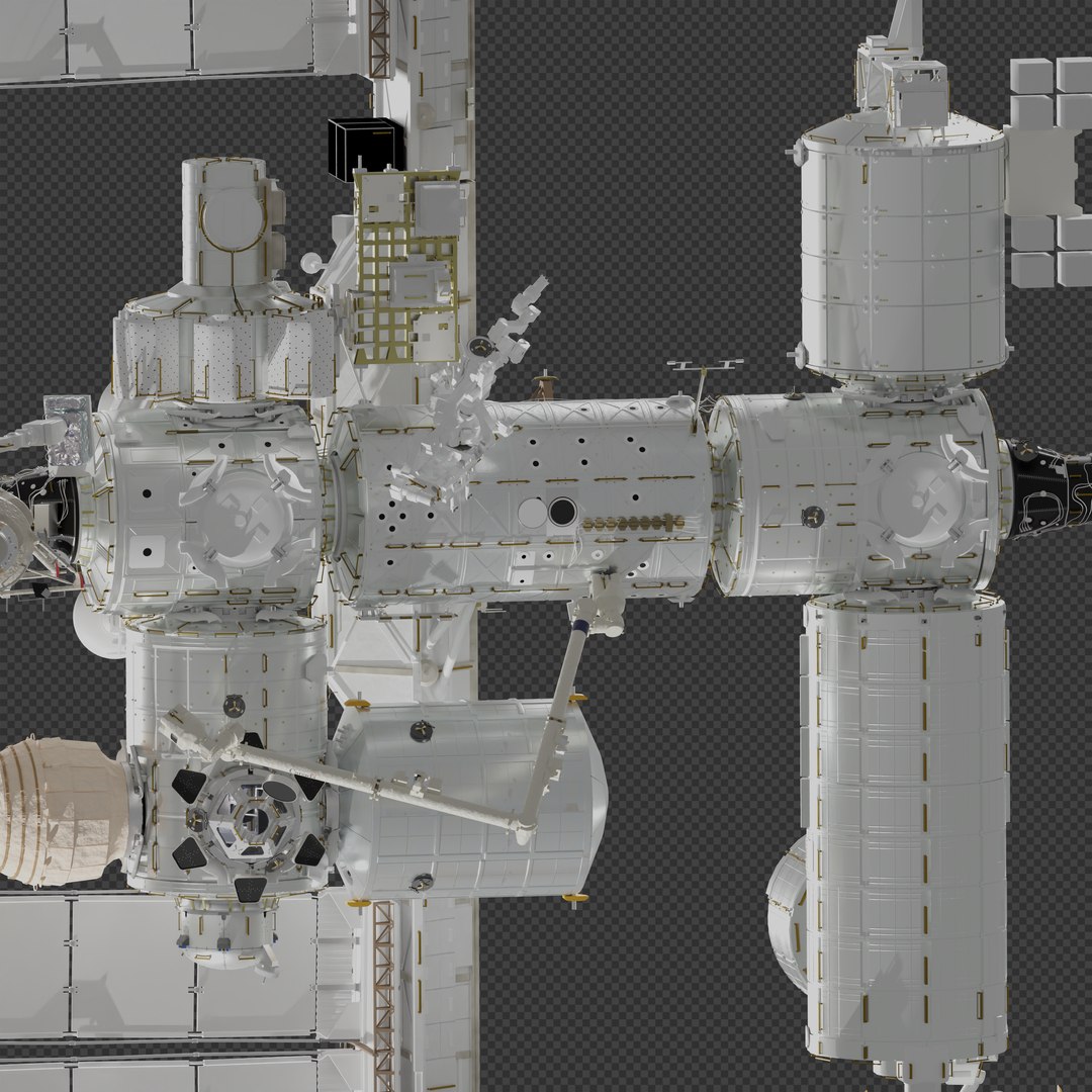 International Space Station Model - TurboSquid 1959839