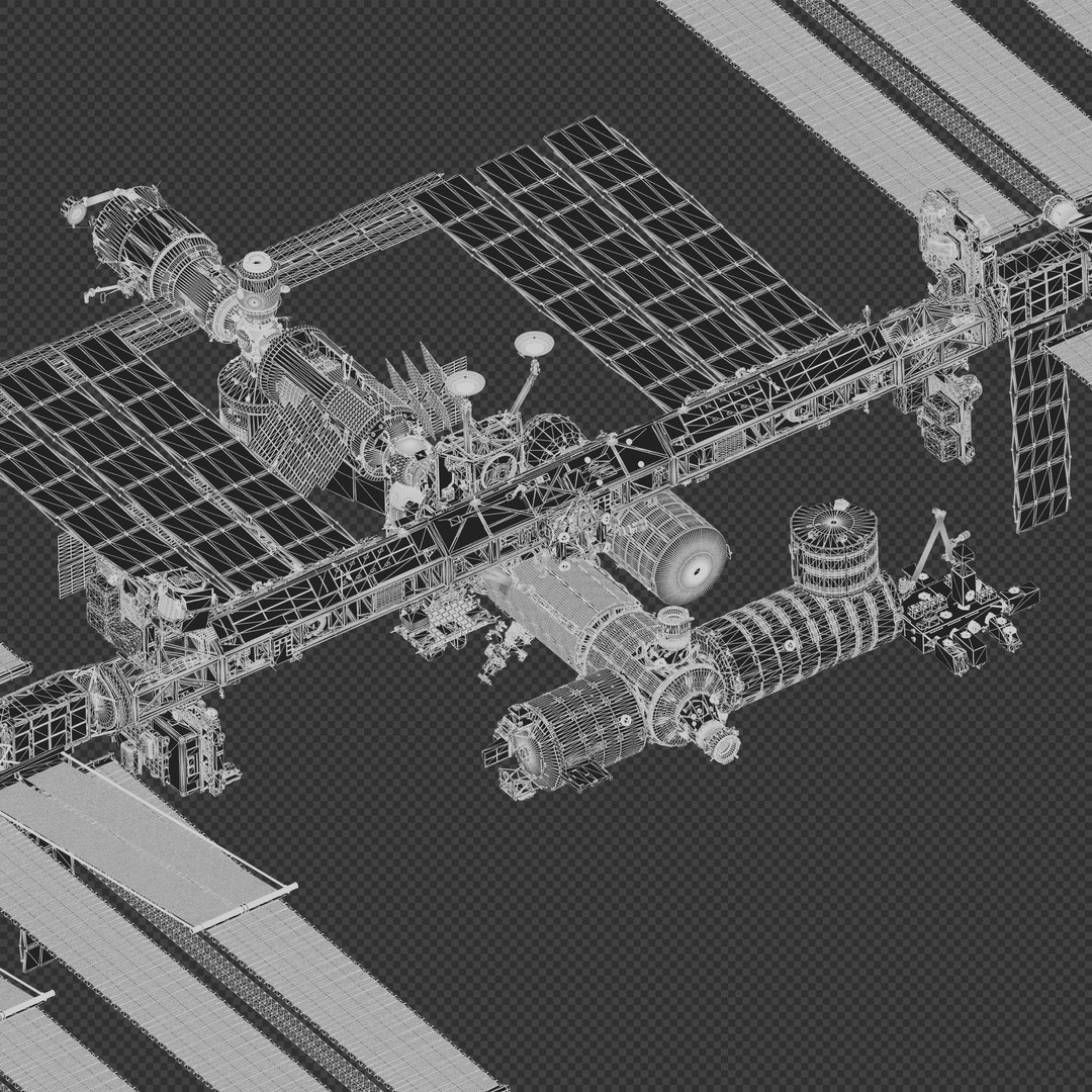 International Space Station model - TurboSquid 1959839