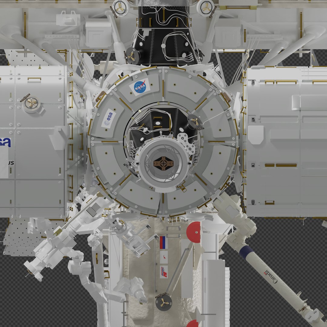 International Space Station Model - TurboSquid 1959839