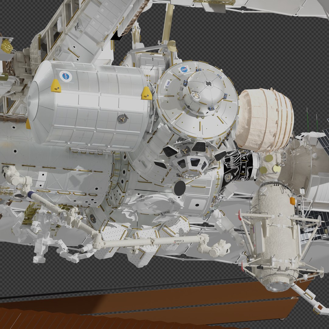 International Space Station Model - TurboSquid 1959839