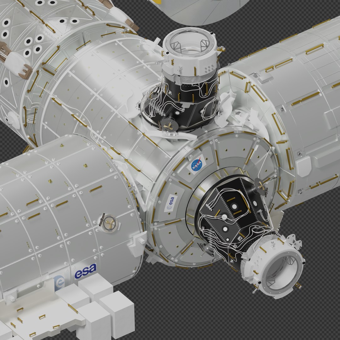 International Space Station Model - TurboSquid 1959839