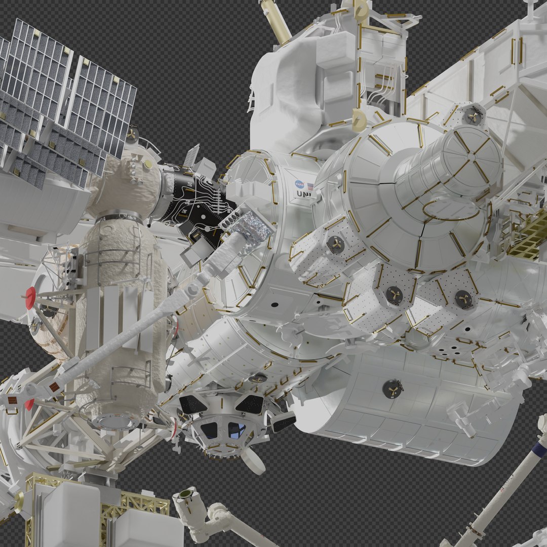 International Space Station Model - TurboSquid 1959839