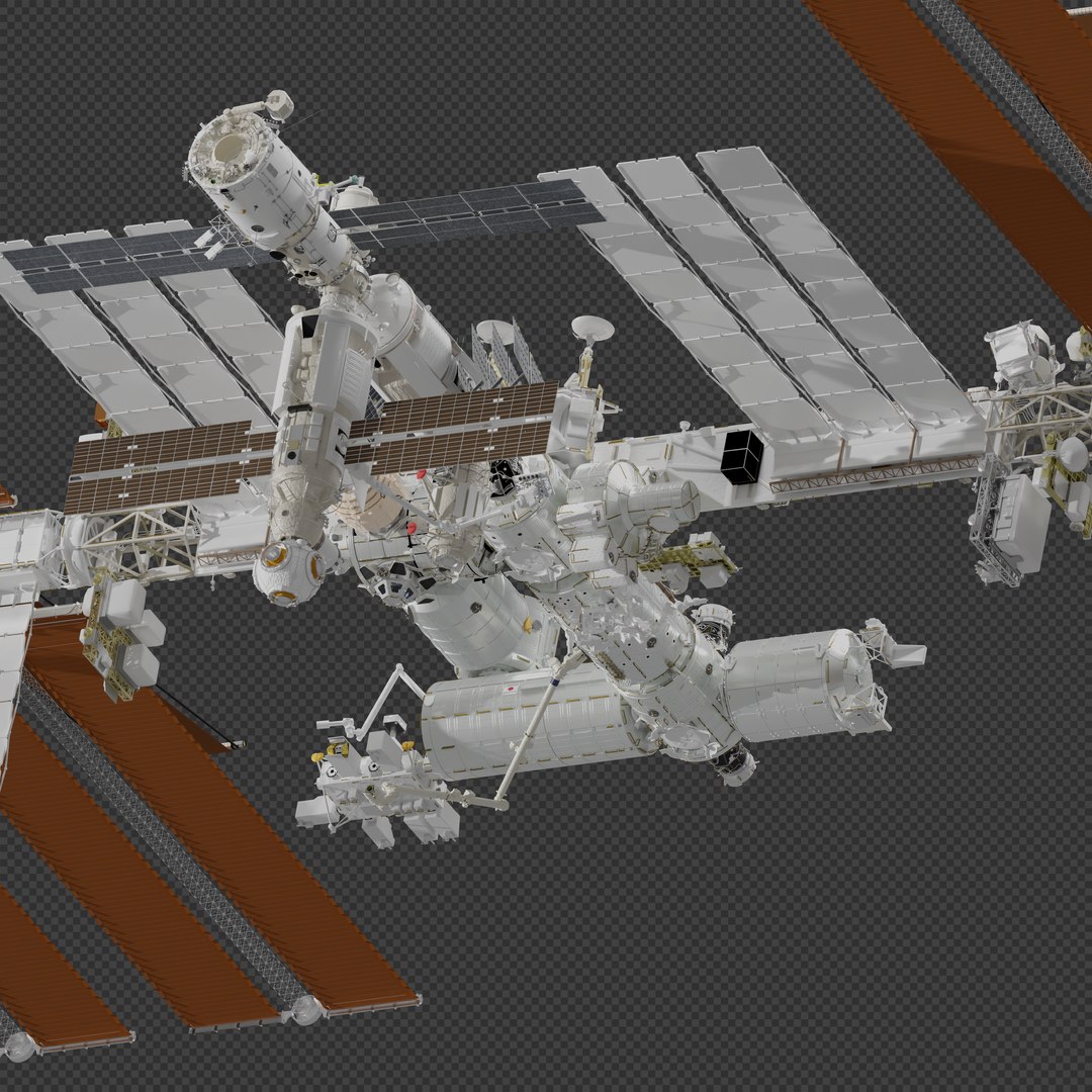 International Space Station Model - TurboSquid 1959839