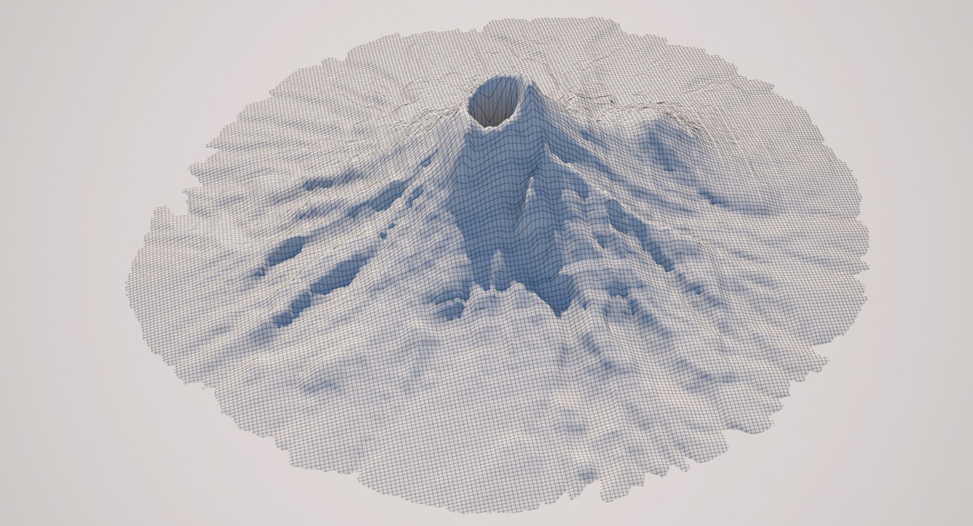 3D Volcano Island Model - TurboSquid 1271968