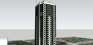 Download 3D Apartment Building SketchUp Models - TurboSquid