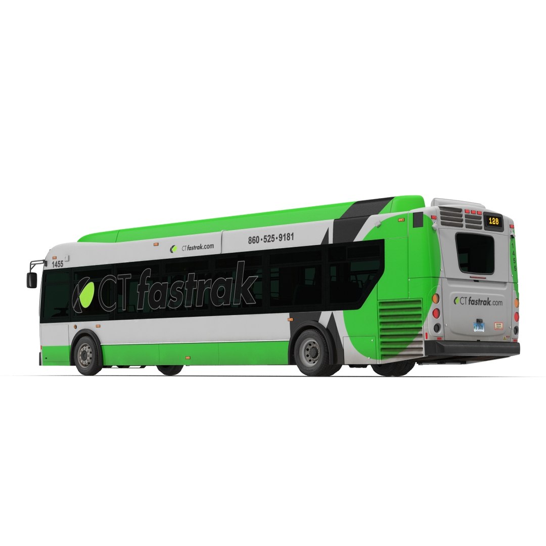 New Flyer Xcelsior Xd40 3d Max