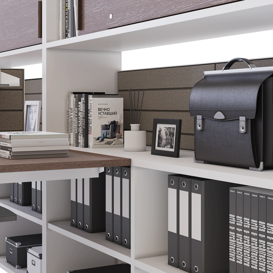 modelo 3d Espacio de trabajo de oficina LAS OXI v2 - TurboSquid 1444570