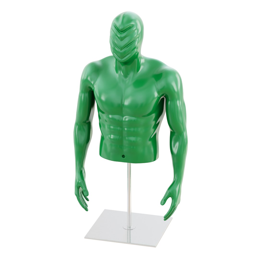 Fitness Mannequin Torso 169 3D Model - TurboSquid 1875612