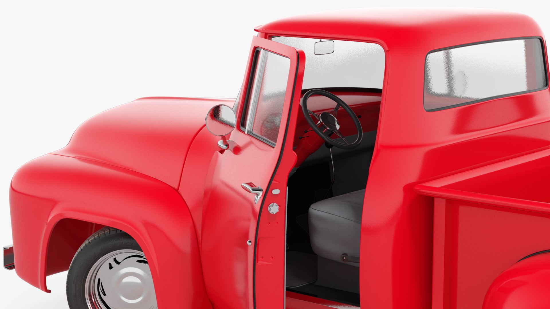 1956 f100 pickup truck 3D model - TurboSquid 1528466