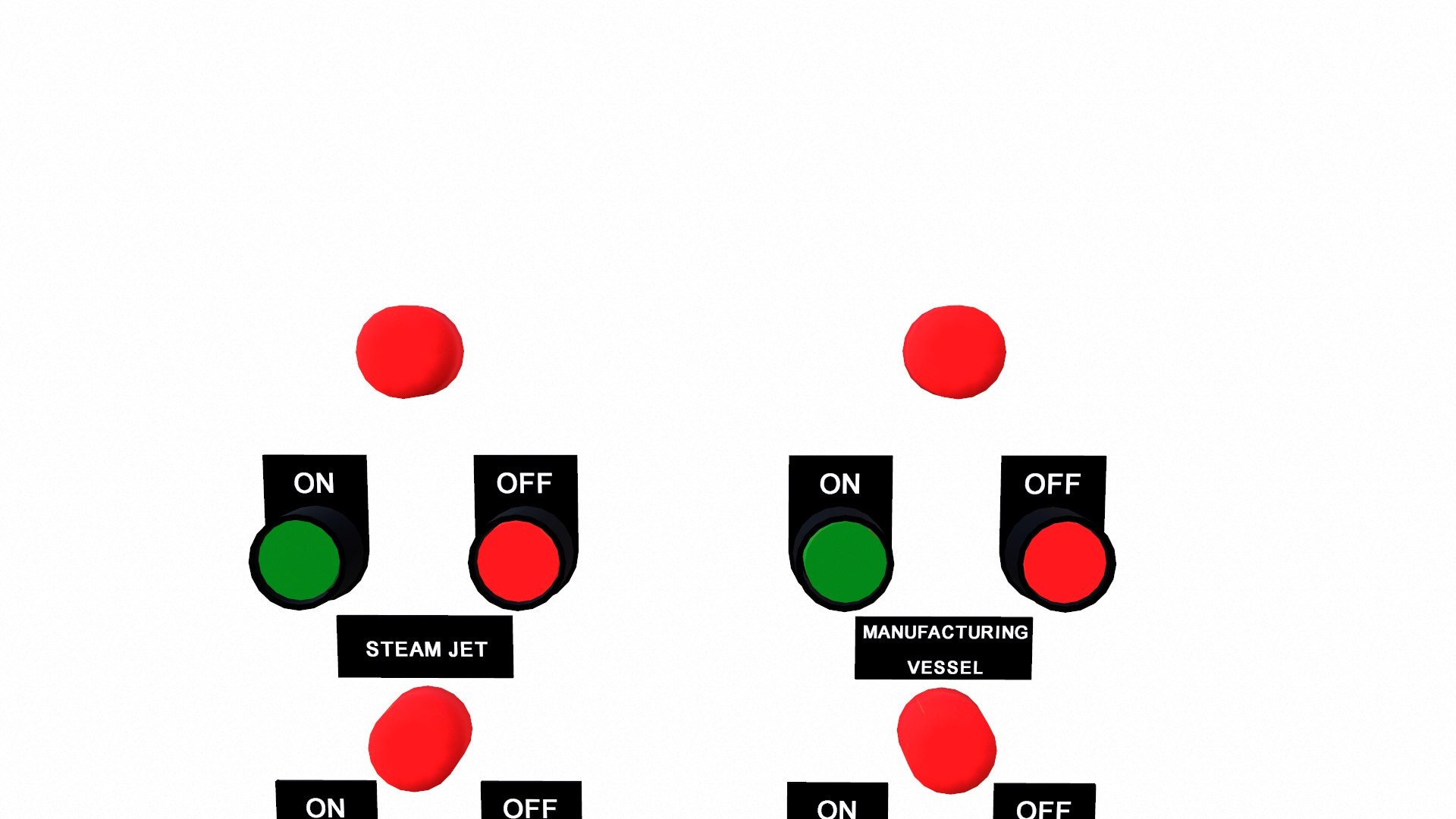 3D Control Panel HMI Buttons Model - TurboSquid 2323143