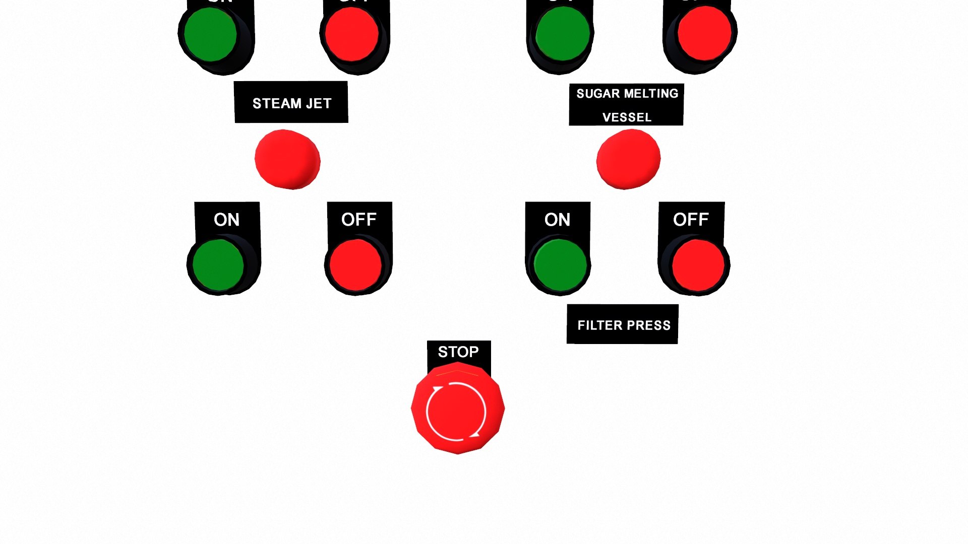 3D Control Panel HMI Buttons Model - TurboSquid 2323143