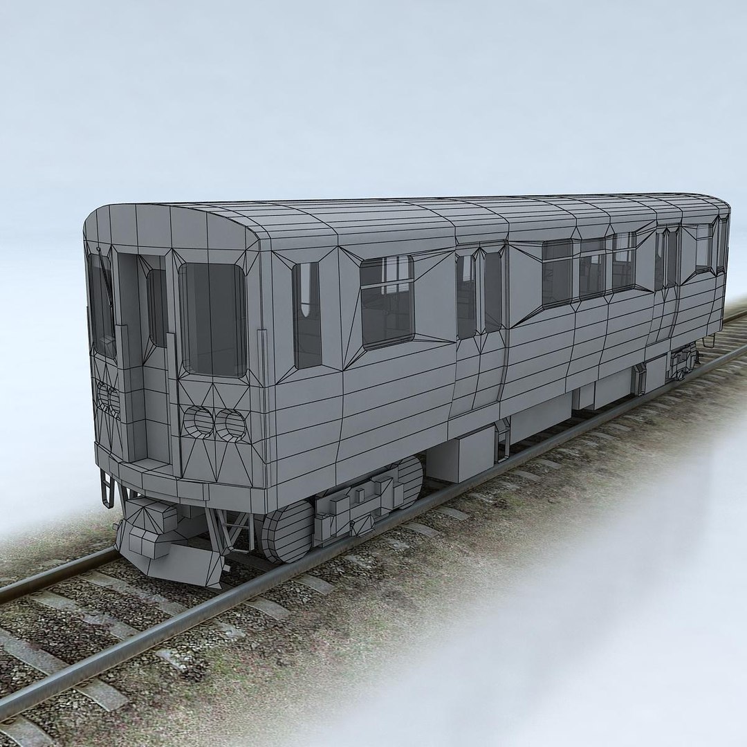 3d Train Cta Model