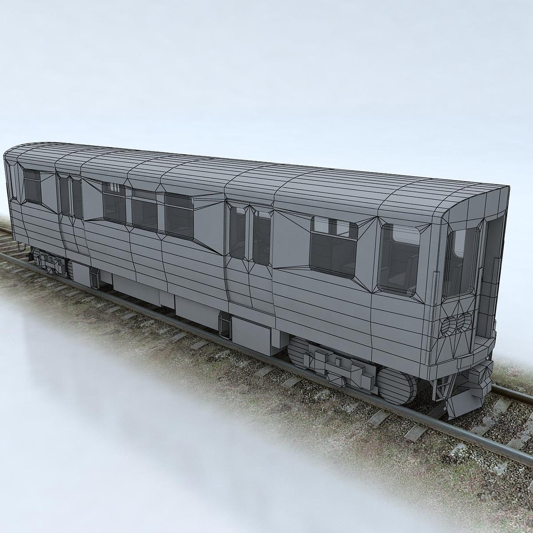3d Train Cta Model
