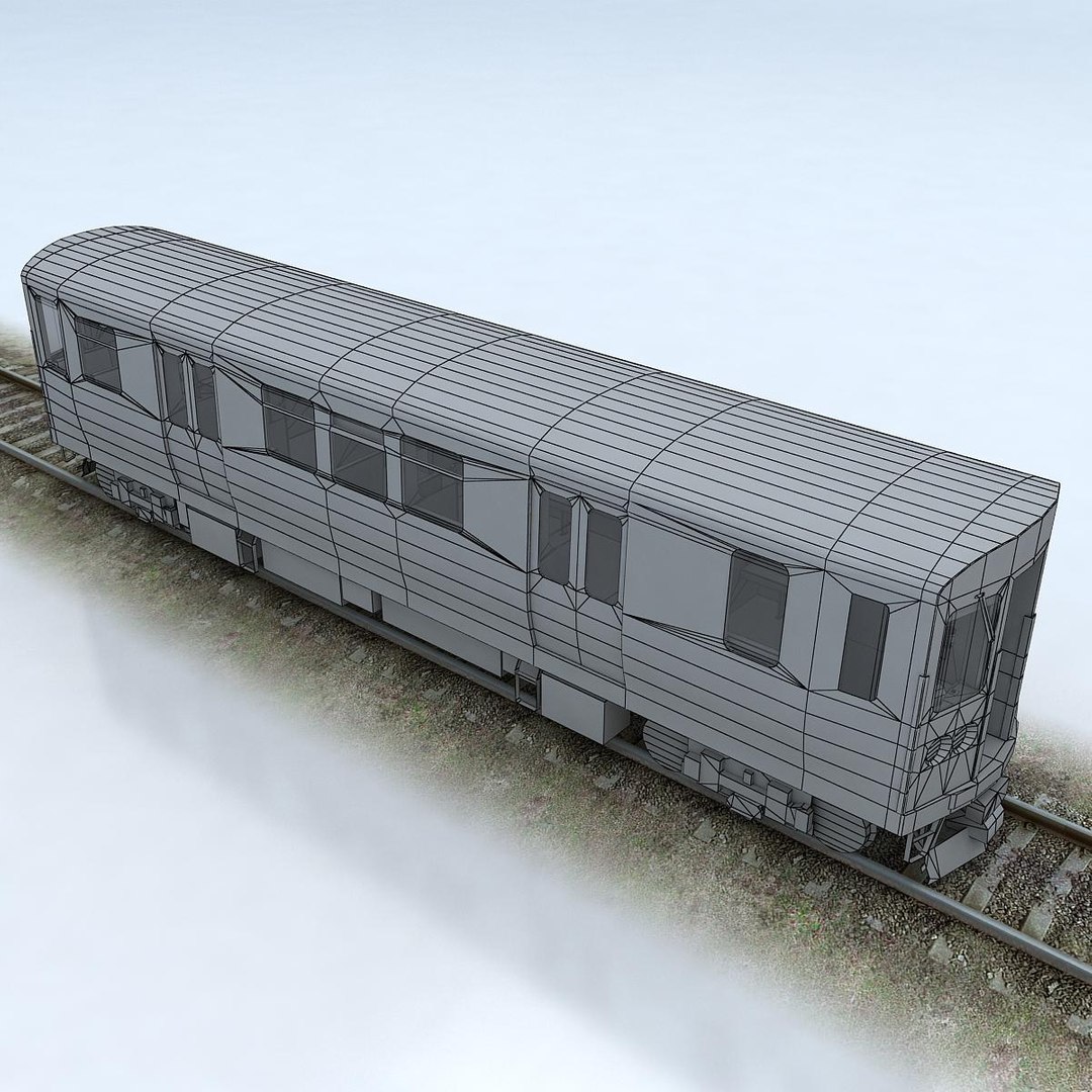 3d Train Cta Model