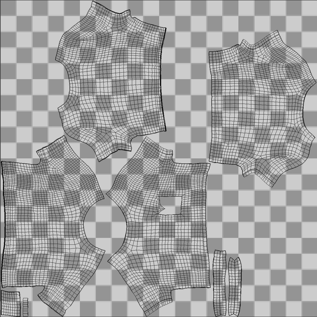 3D model mesh clothing mix 14 - TurboSquid 1660045