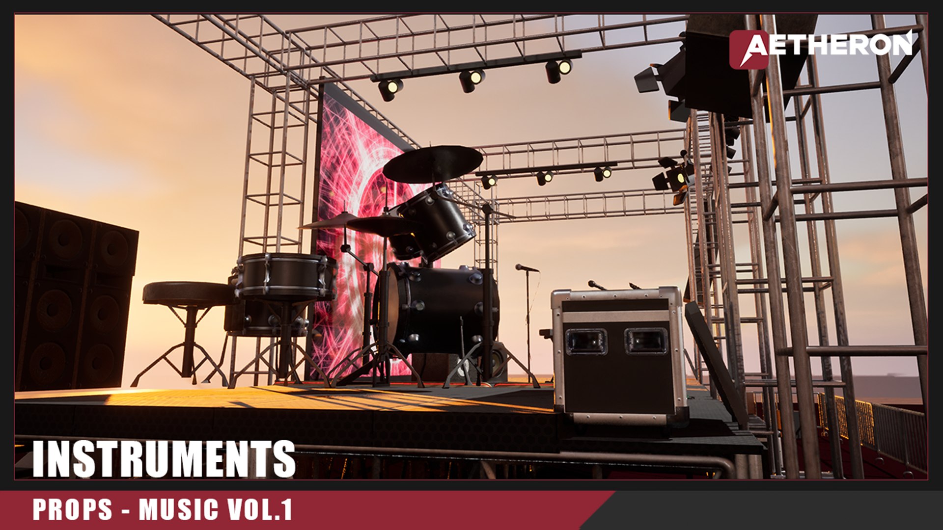 Musical Instruments VOL 1 Nanite And Low Poly 3D Model - TurboSquid 2308715