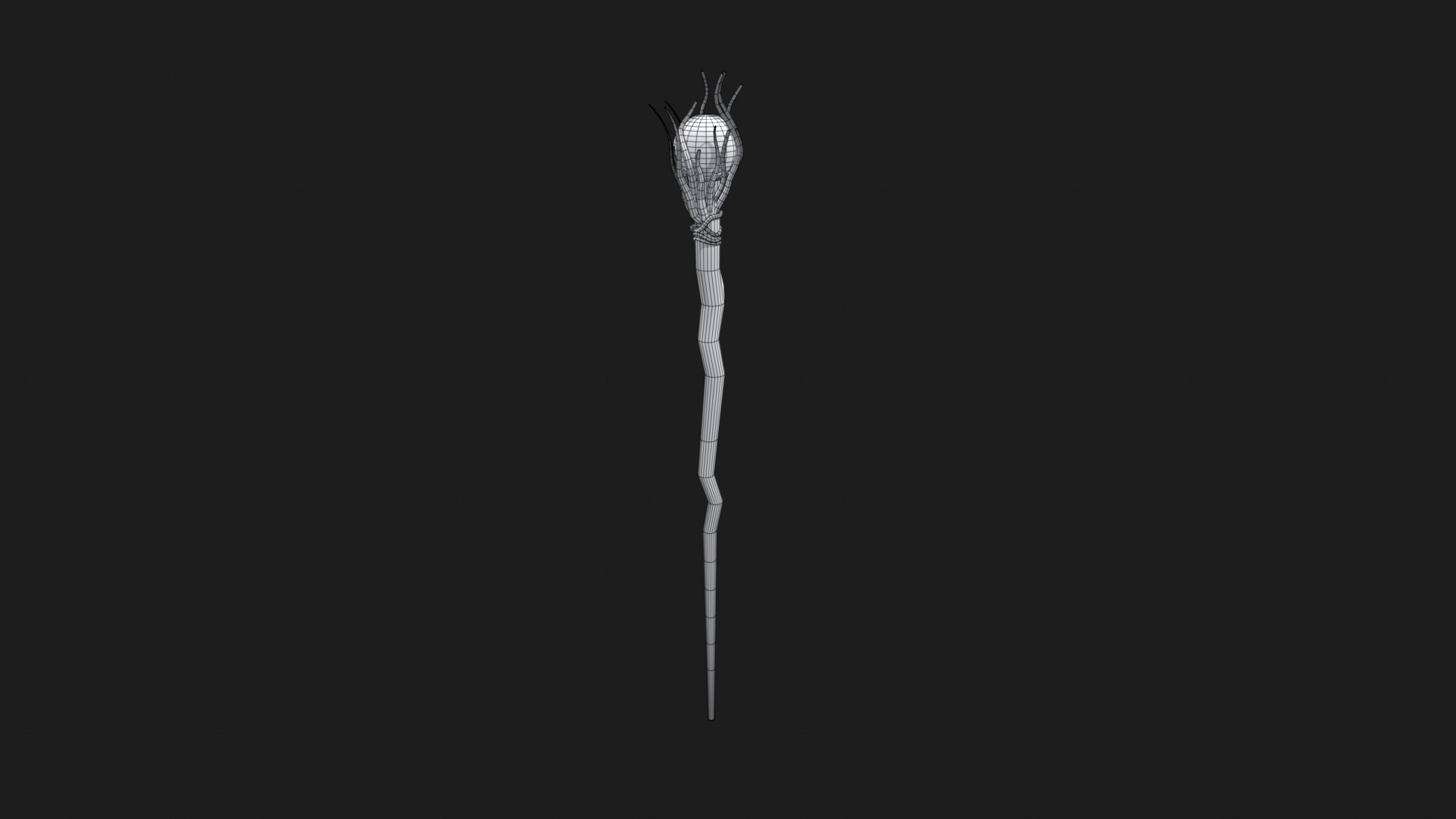 3D Model Medieval Staff 01 - TurboSquid 2326131