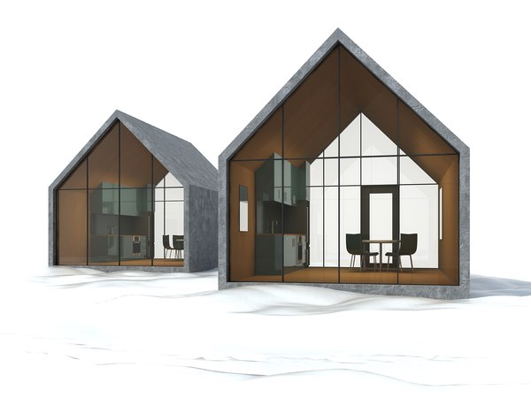 Snow house model - TurboSquid 1427629