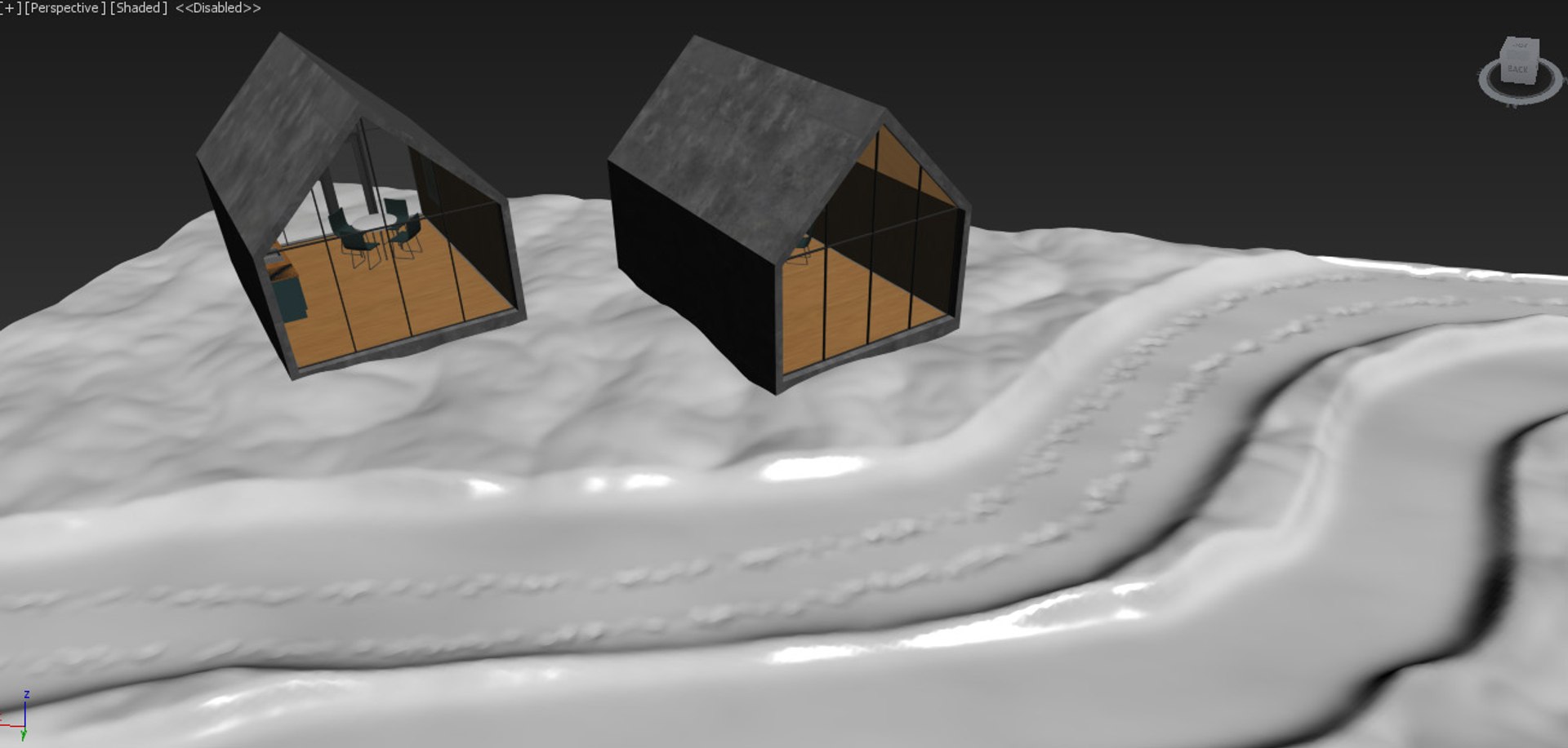 Snow house model - TurboSquid 1427629