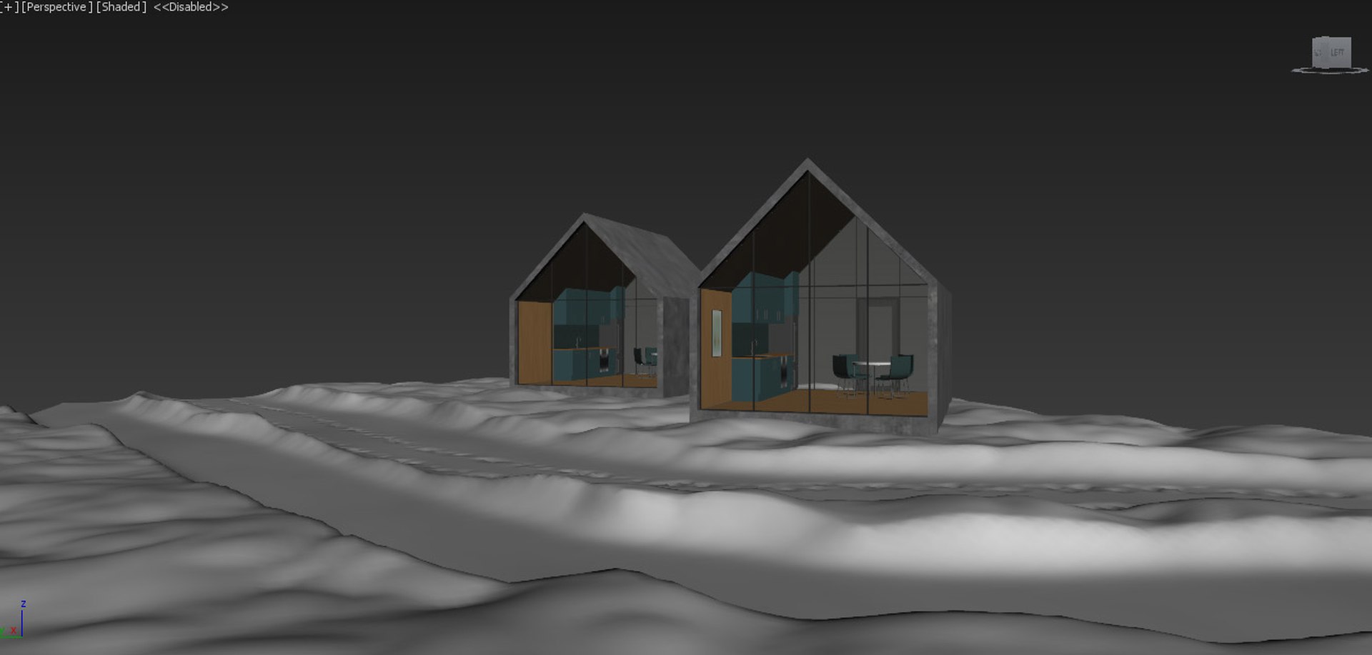Snow house model - TurboSquid 1427629