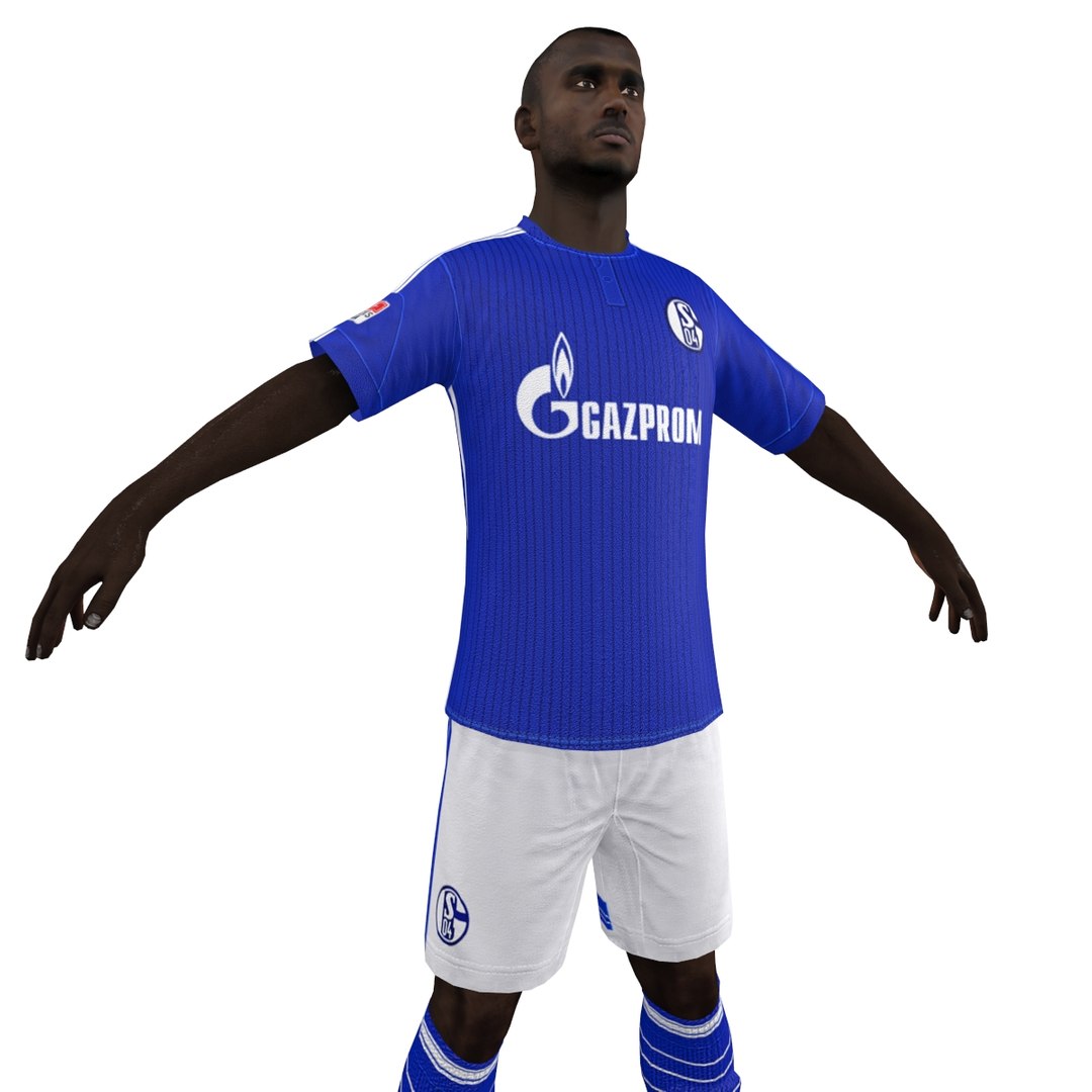 3d Model Soccer Player Body