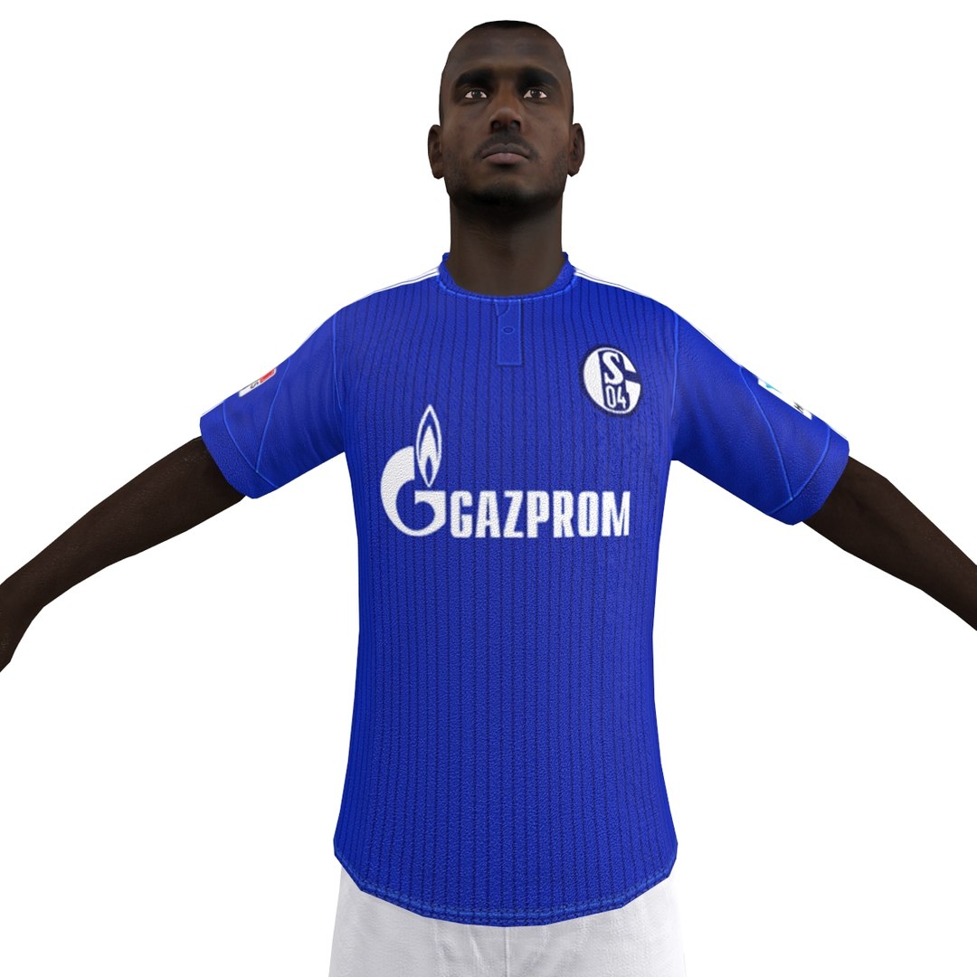 3d Model Soccer Player Body