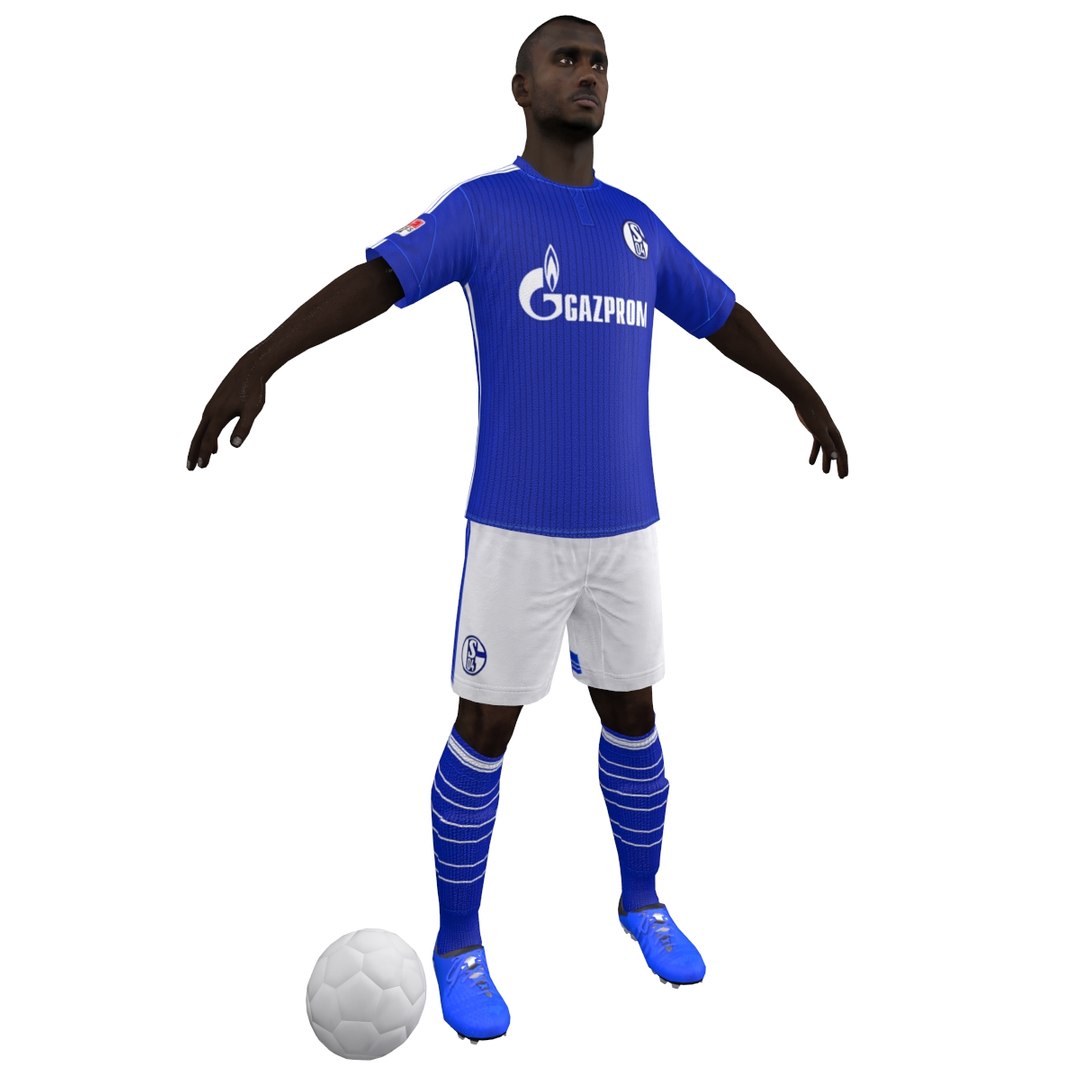 3d Model Soccer Player Body