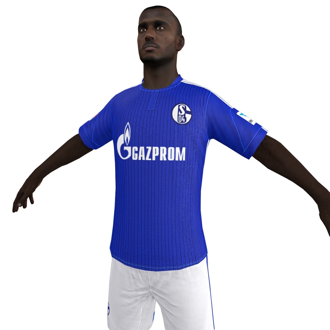 3d Model Soccer Player Body