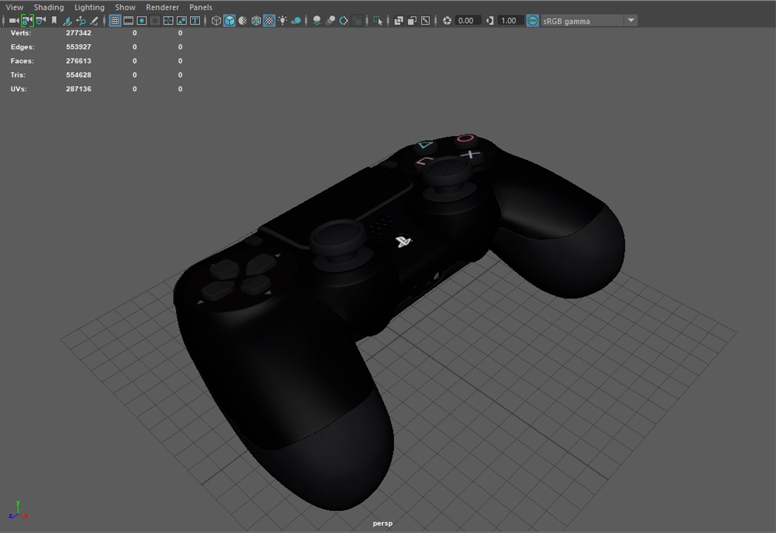 Ps4 Joystick 3D Model - TurboSquid 1313484