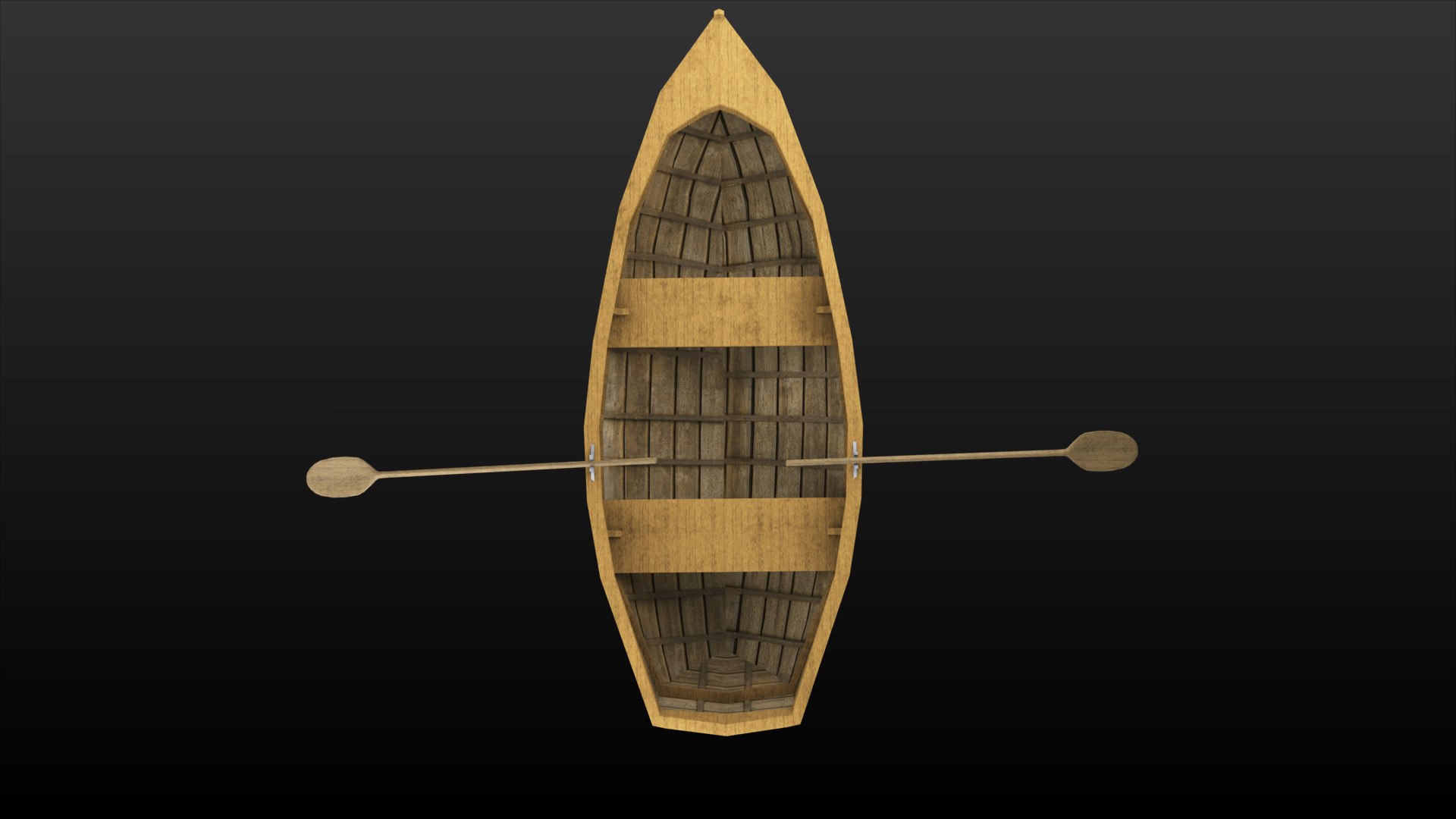 3D Rowboat Boat Model - TurboSquid 1550029