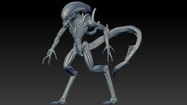 modelo 3d Alien - TurboSquid 2103067