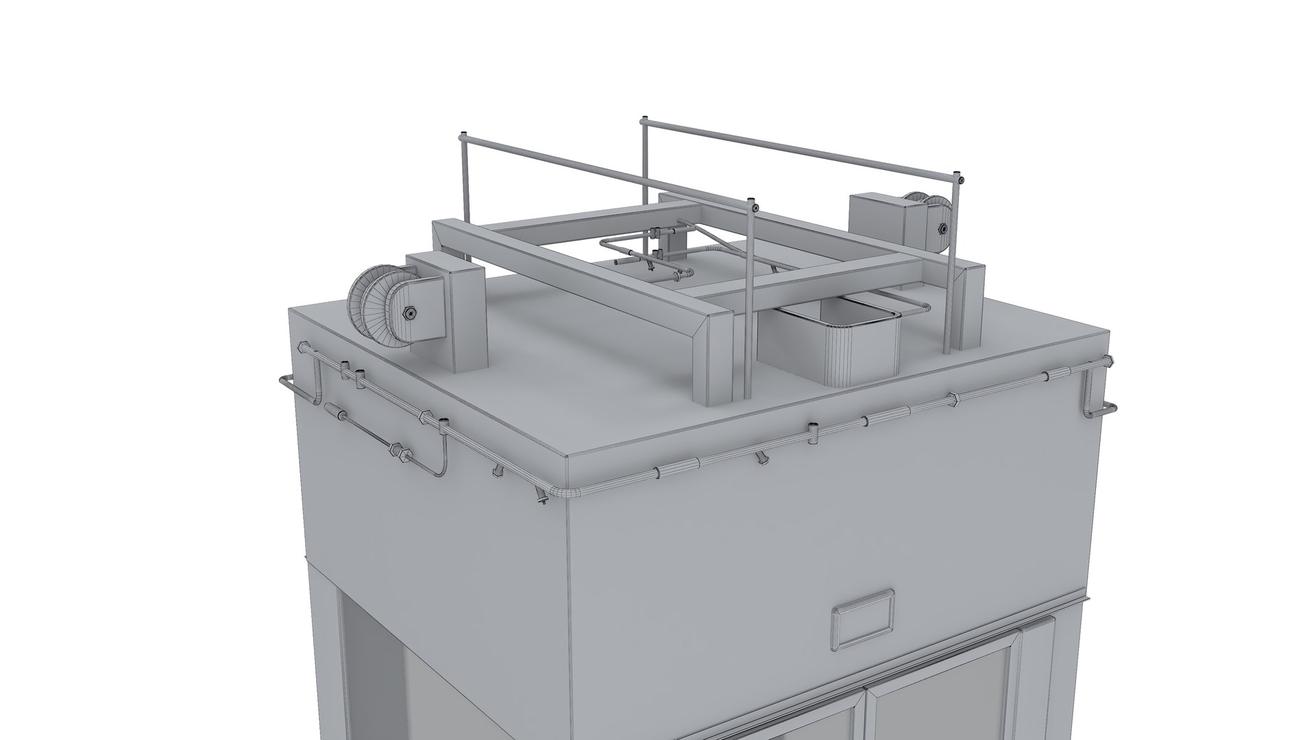 Glass Elevator Cabin 3D Model - TurboSquid 2276343