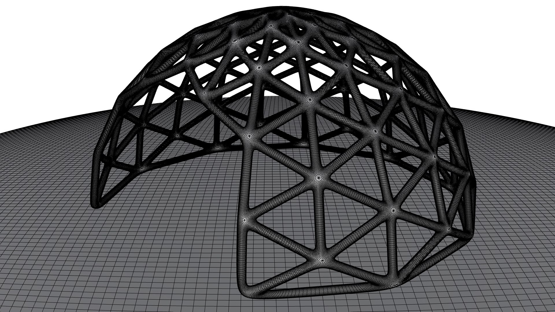 Landscape Dome Shell Structures Set 3D Model - TurboSquid 2351561