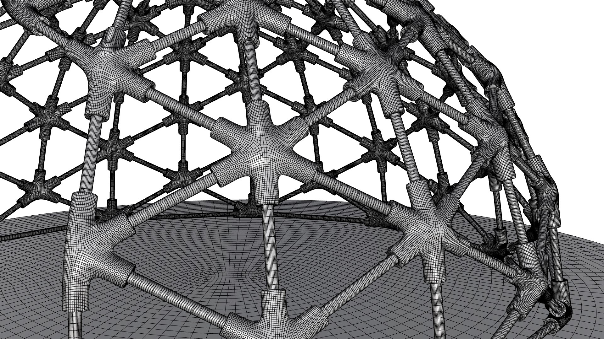 Landscape Dome Shell Structures Set 3D Model - TurboSquid 2351561