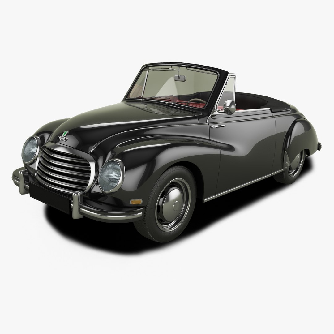 DKW 3-6 F93 Cabriolet 3D model - TurboSquid 1918249