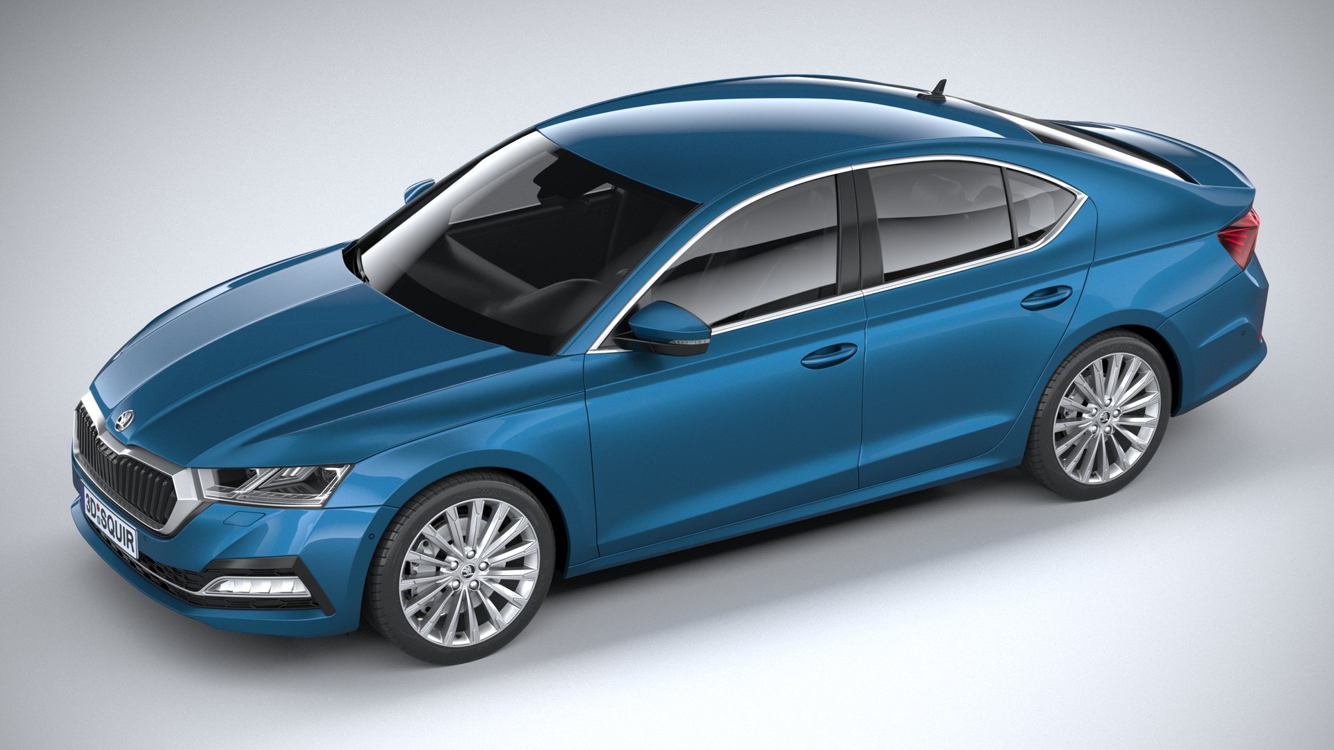 Skoda Octavia Sedan Model - TurboSquid 1531089
