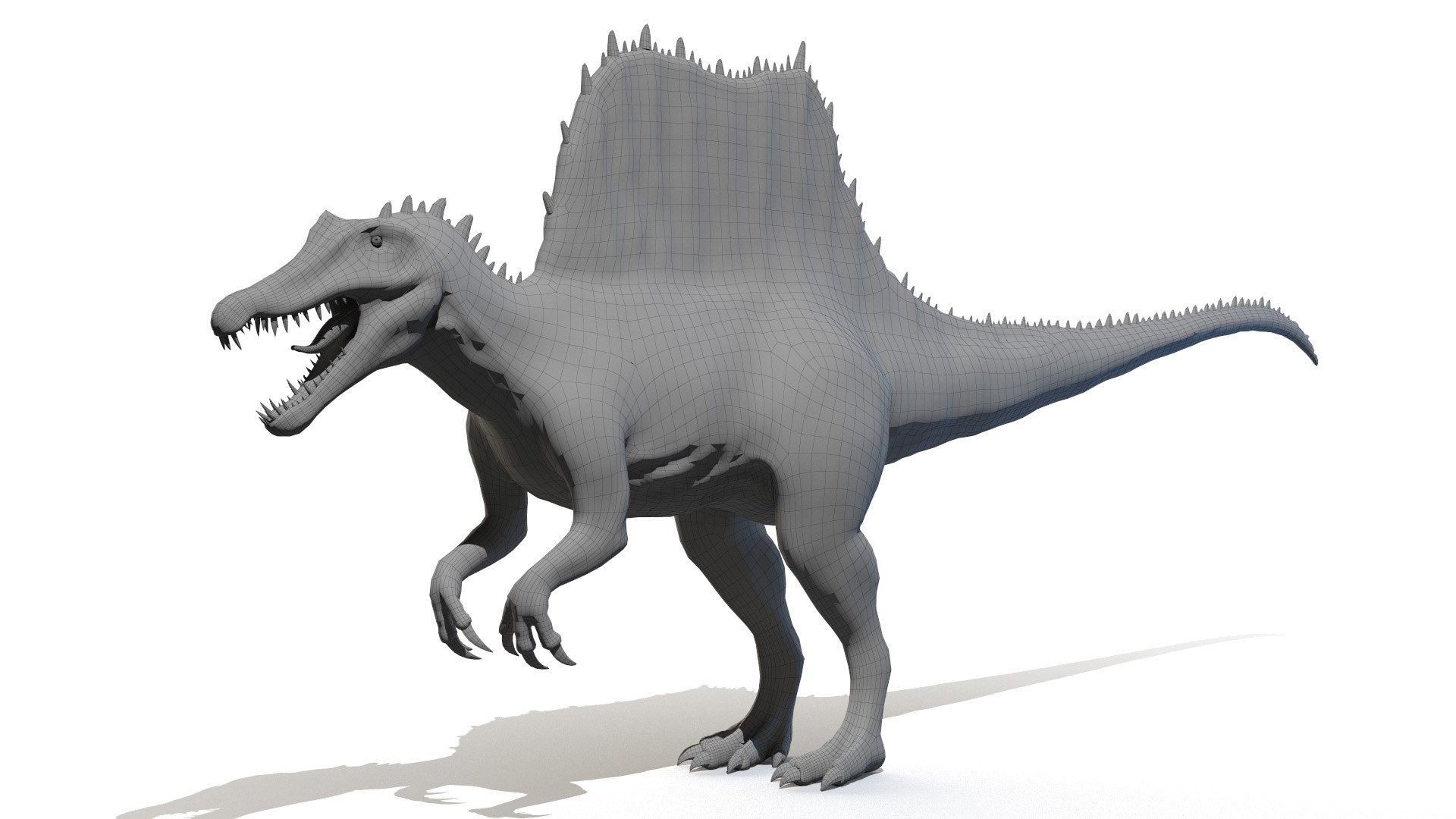 Spinosaurus Spines 3D Model - TurboSquid 1598698