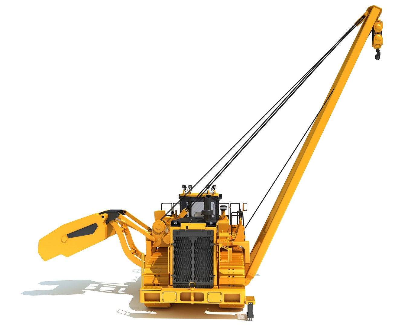 3D Track Dozer Pipelayer - TurboSquid 2235843