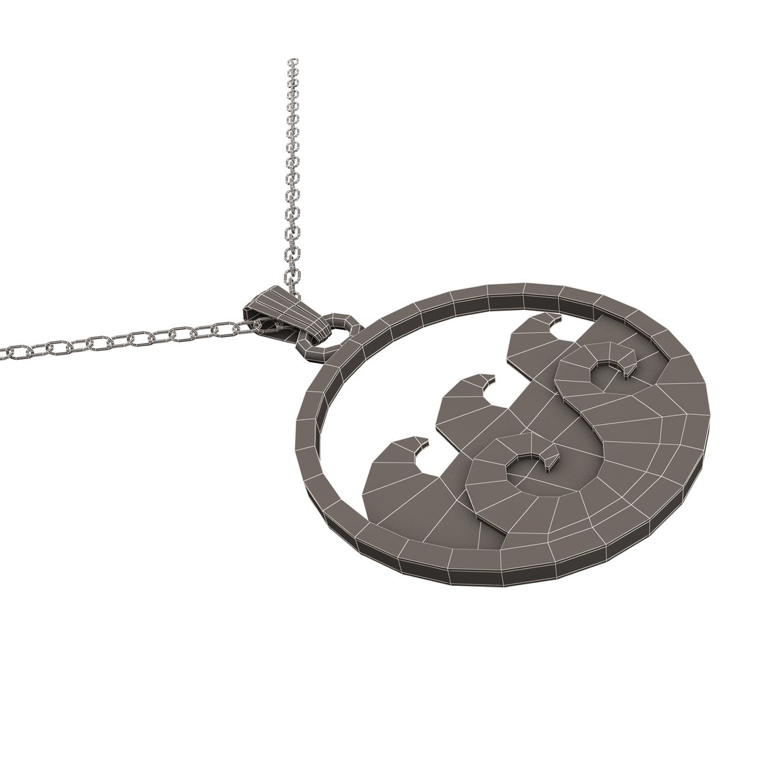 Celestial Ripple Necklace 3D - TurboSquid 2138633