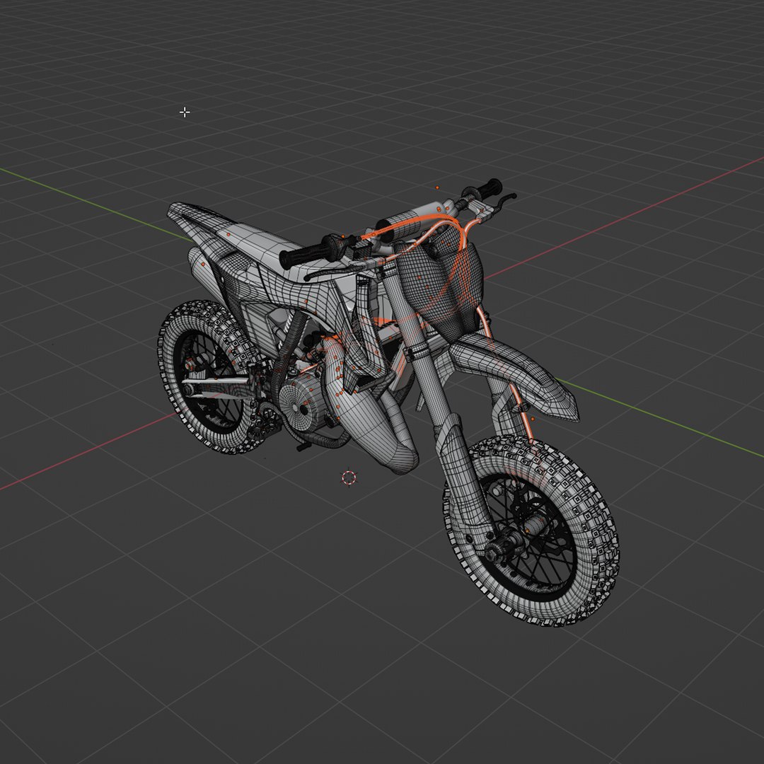 KTM50 2023 3D Model - TurboSquid 2102623