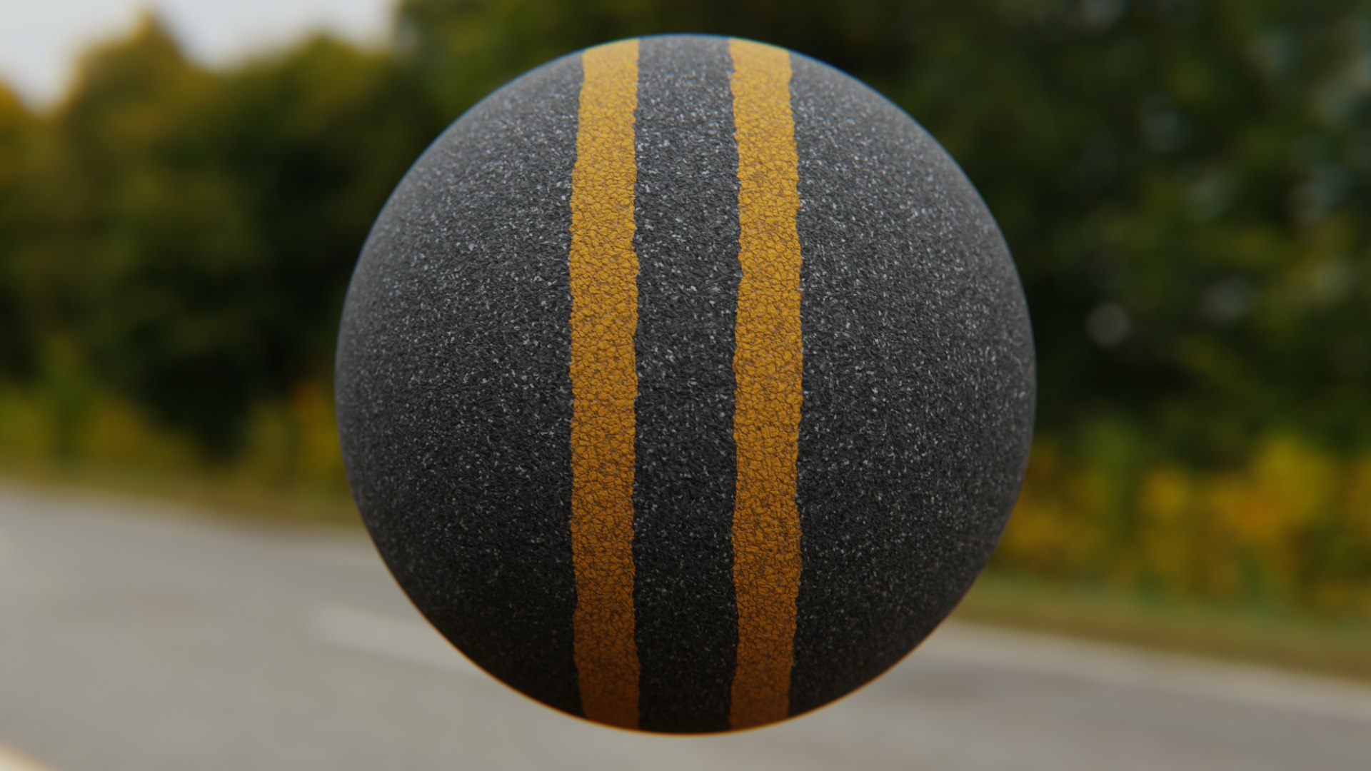Procedural Road Material Model - TurboSquid 2228335