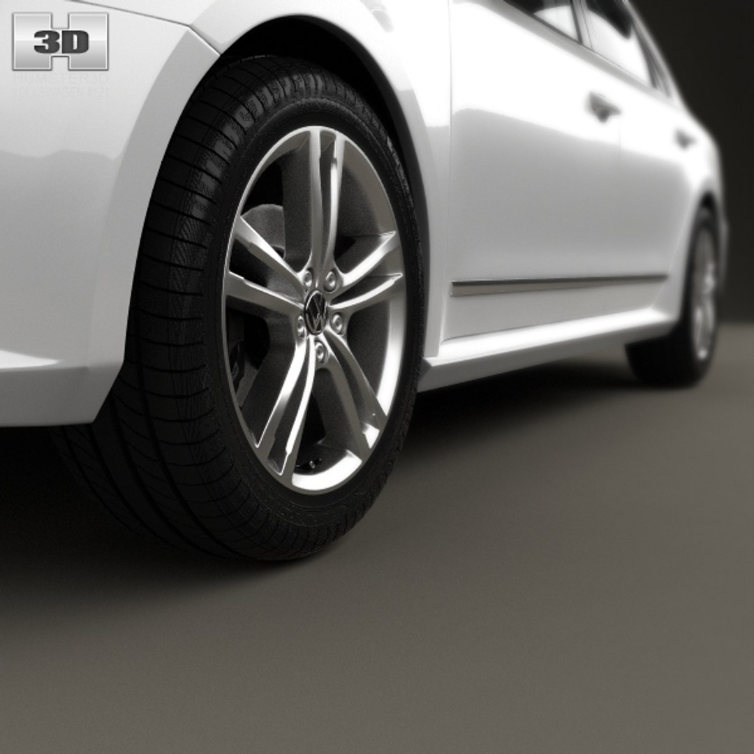 Volkswagen passat b7 3D model - TurboSquid 1236782