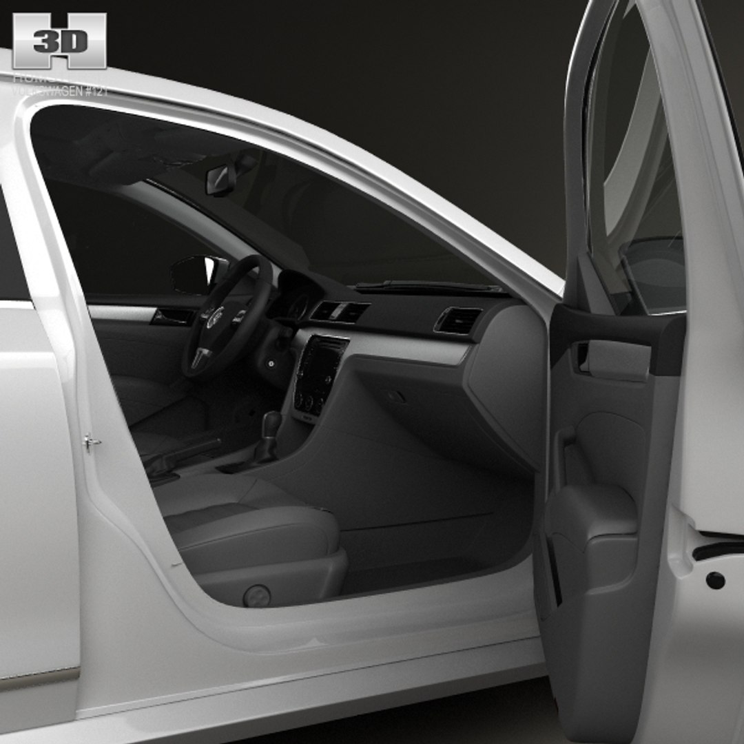 Volkswagen passat b7 3D model - TurboSquid 1236782