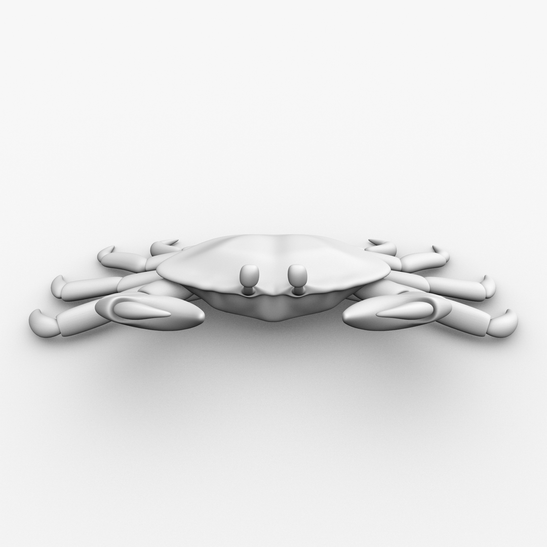3d Obj Crab Claw Animation