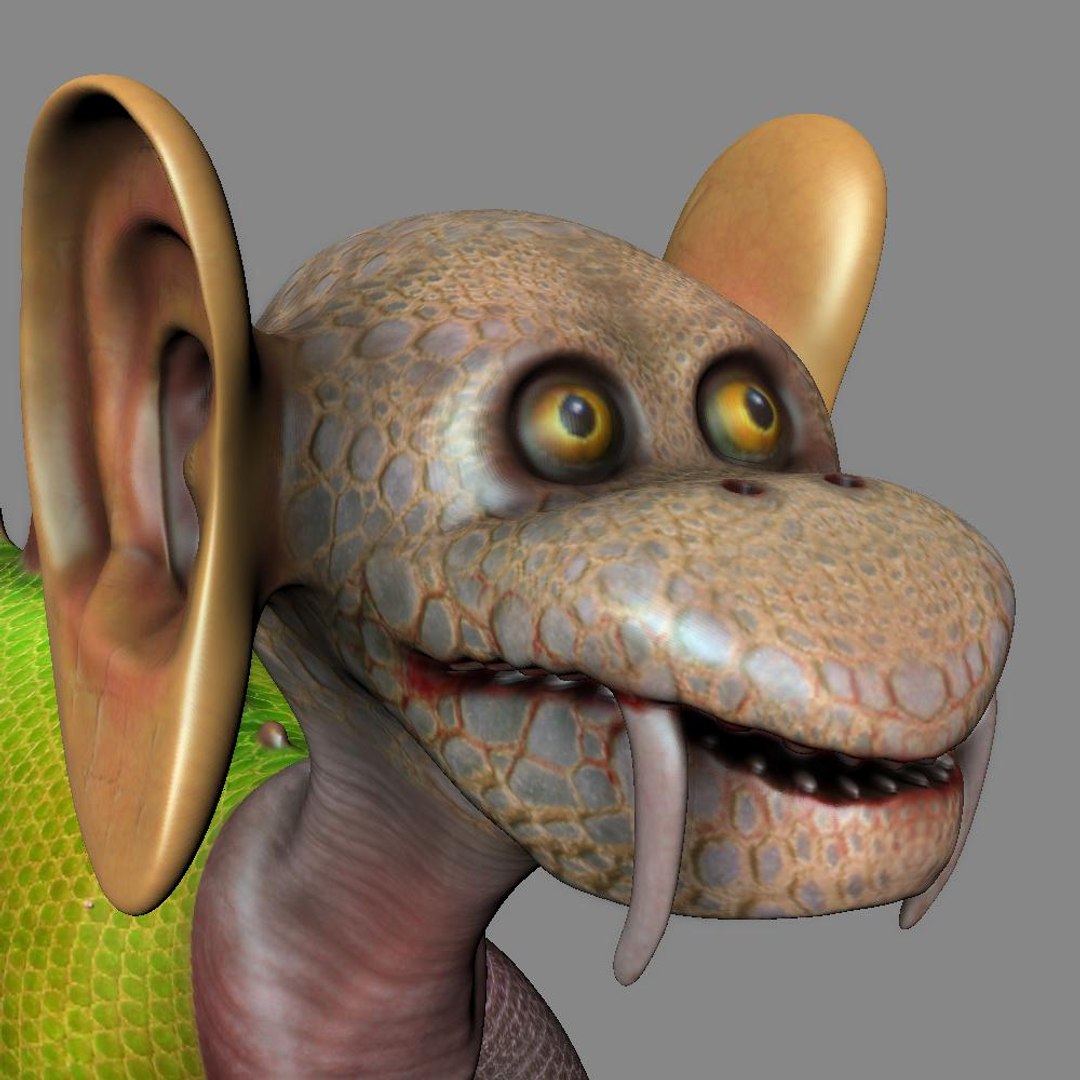 3d Monster Creature Character Animal Model