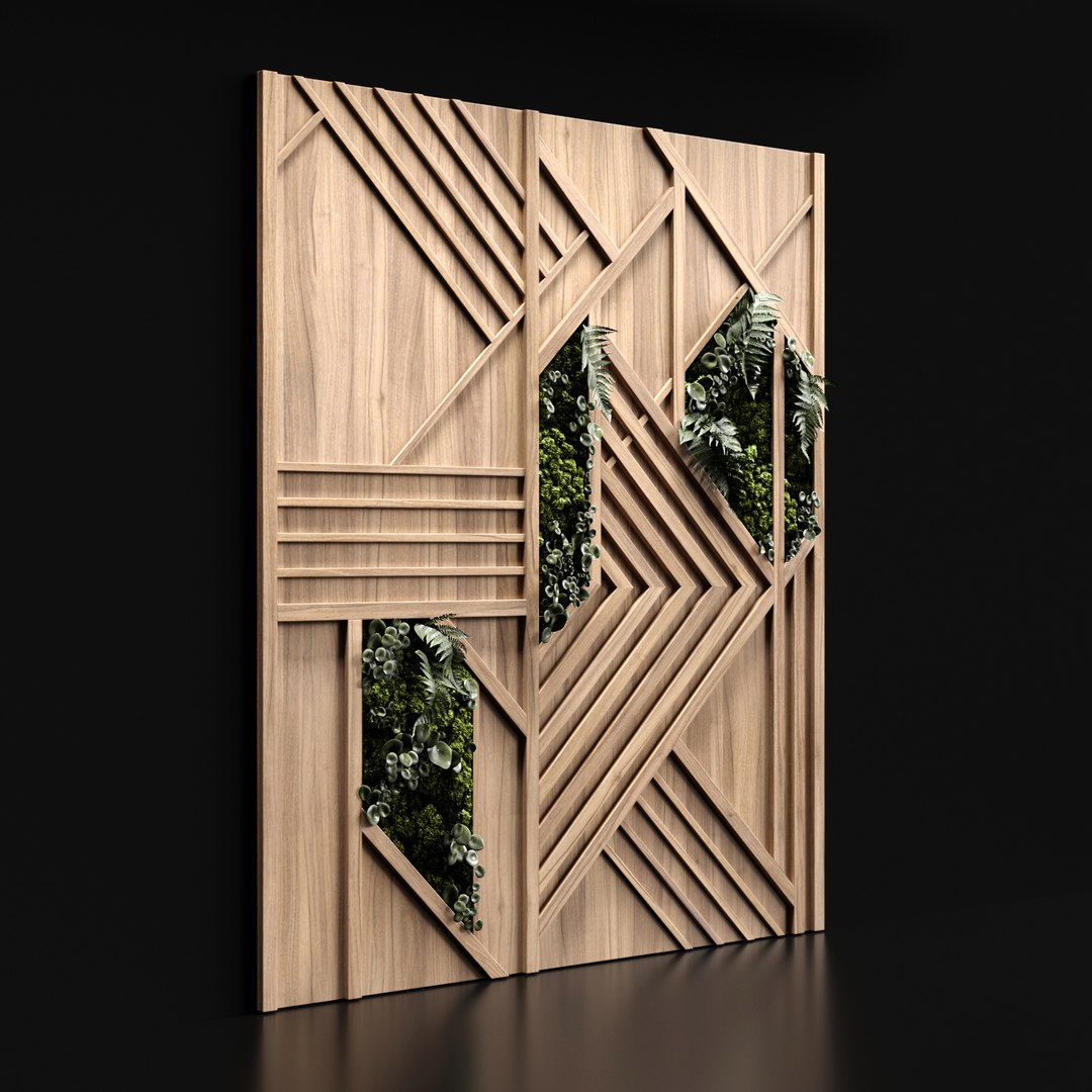 Wood Panel 3D Model - TurboSquid 1508272