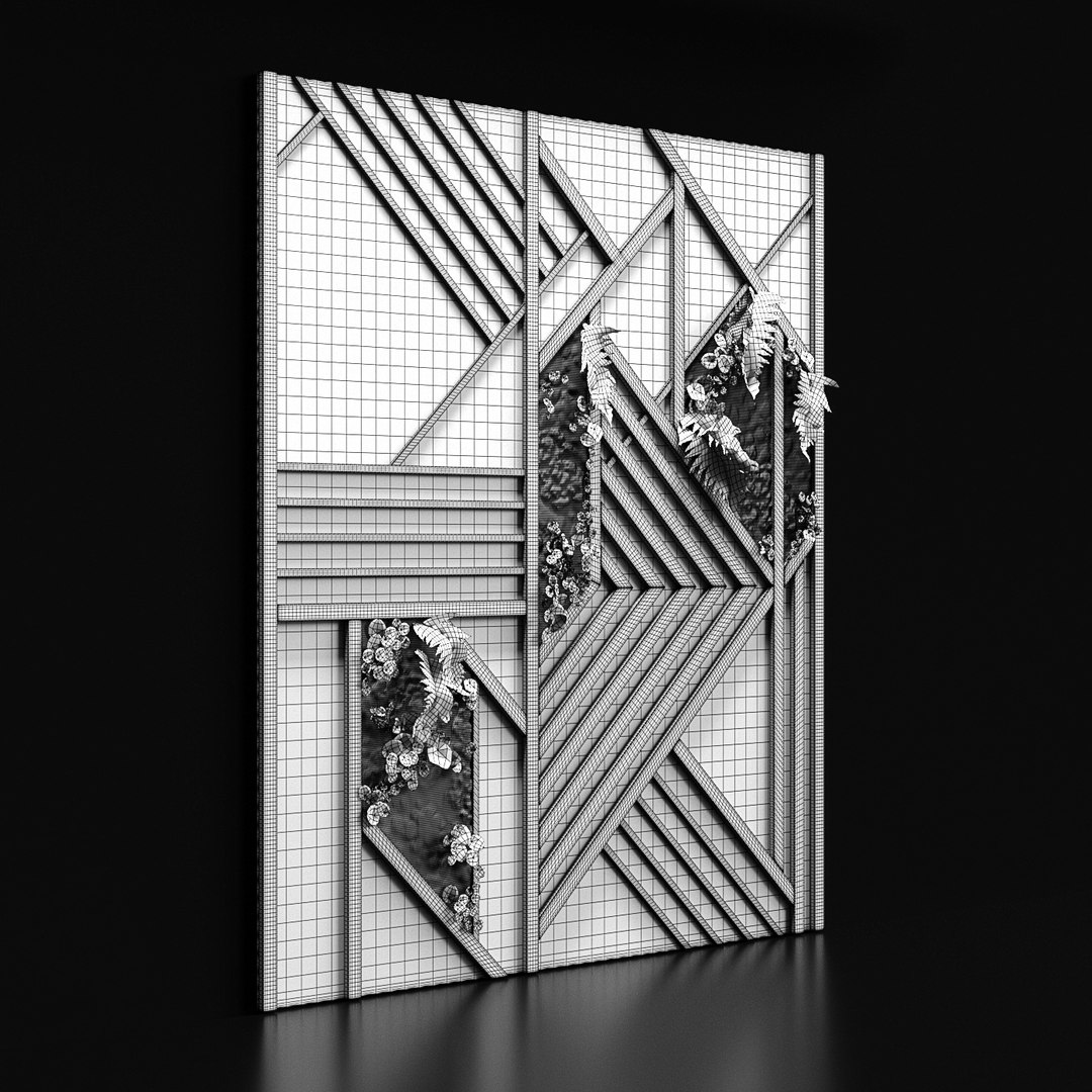 Wood Panel 3D Model - TurboSquid 1508272